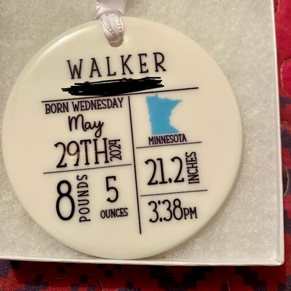 Personalized Thanksgiving Ornament Family Thanksgiving Keepsake Custom ...