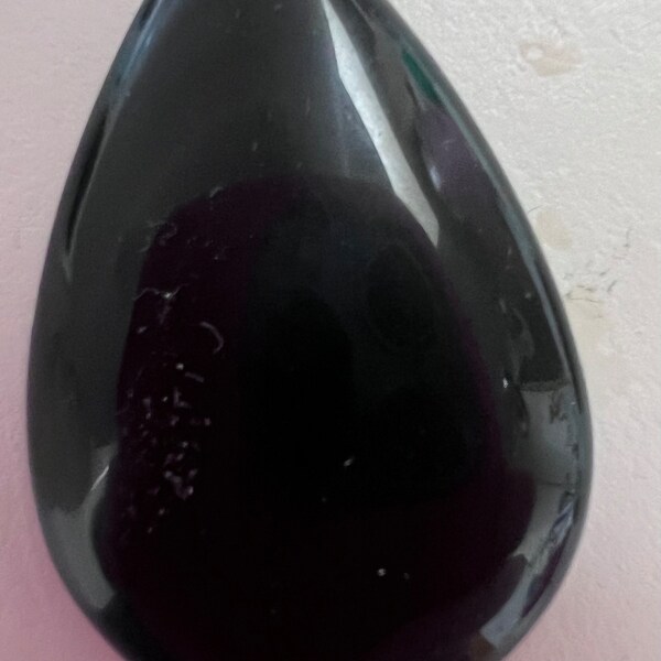 Purple Mohave Kingman Turquoise Heart Shape Cabochon Mohave Turquoise ...