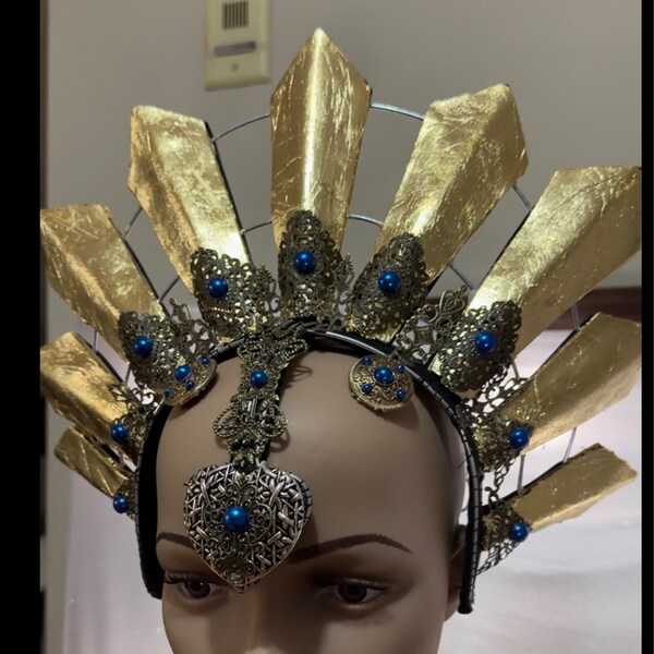 Vampire Queen Headband Wire Frame Design (with Front/rear Support ...