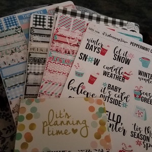 Pack Lunch Reminder Planner Stickers 35 count | Etsy