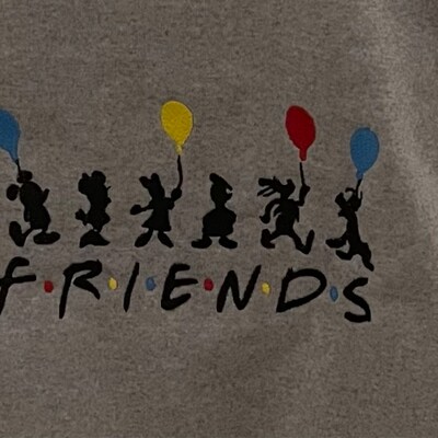 Friends TV Inspired Machine Embroidery Design - Etsy
