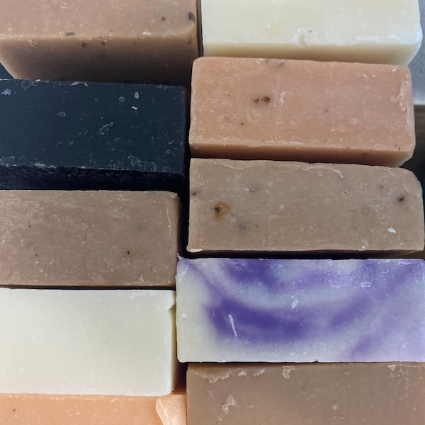 10 Handmade Soaps, Soaps in Bulk, Soap Sale, Assorted Soaps, Natural Soaps, Moisturizing Soaps ...