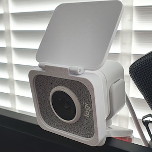 Logitech Streamcam Privacy Lens Cover With Microphone Support - Etsy