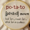 Potato Samwise Quote Cross Stitch PATTERN Instant Download - Etsy