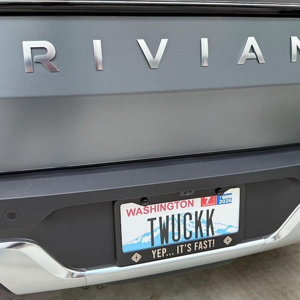 Custom Laser Engraved License Plate Covers | Frames - Etsy