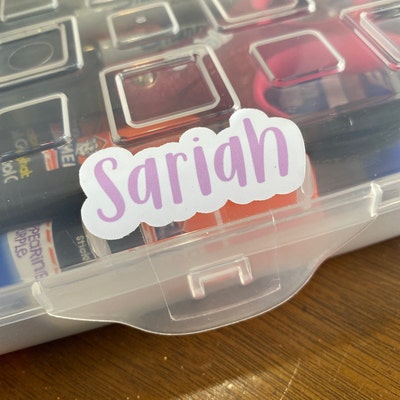 Custom School Subject Stickers Ready to Place on Your Back to - Etsy