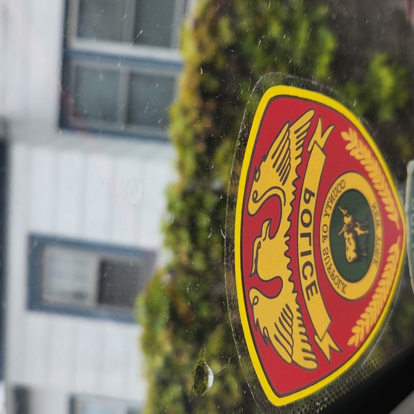 NYS NY City of New York Highway Patrol Police (1) Inside Window Faces ...