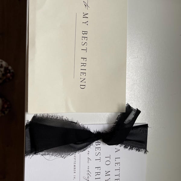 Personalized to My Daughter Cotton Paper Card Personalized Wedding Card ...