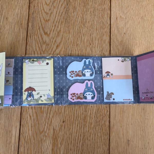My Neighbour Totoro Memo Pad Sticky Notes, Japanese Kawaii Stationery ...