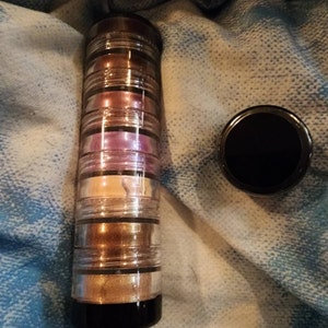 WARM Iridescent Eyeshadow Collection 6 Colors in a Stackable - Etsy