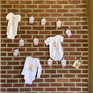 Bubble Tea Garland Kawaii Bubble Tea Boba Tea Garland Bubble Tea ...