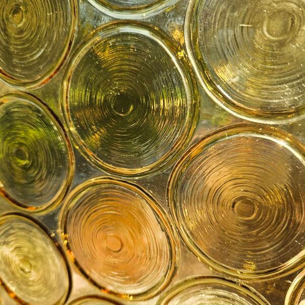 Wissmach Orange English Muffle Transparent Sheet Glass Panel - Etsy