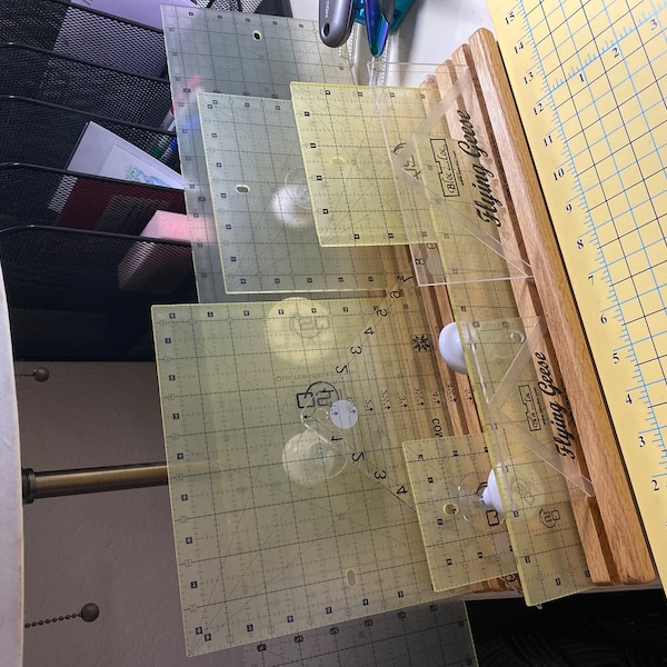 Handmade Quilting Ruler Holder - Etsy