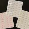 40 Full Box Checklist Strips Planner Stickers for Erin Condren Life ...