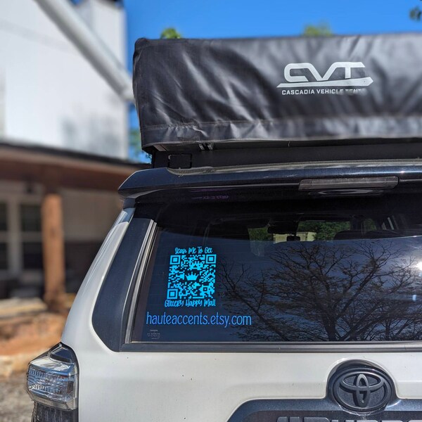 Design Your Own QR Code, Design Your Own Window Sticker, Custom Window ...