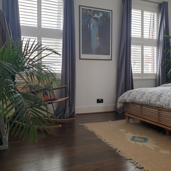 Neutral Beige Aztec Rug With White Pattern 5x7, Large Wool Area Rug ...