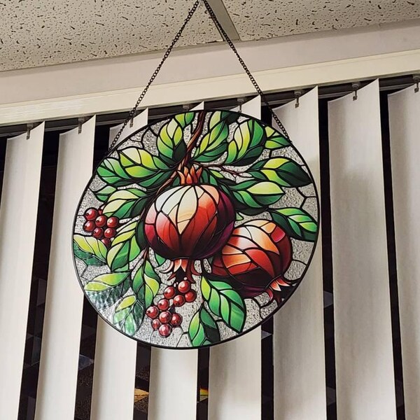 Solar System GLASS Suncatcher, Universe Galaxy Decor, Solar System ...