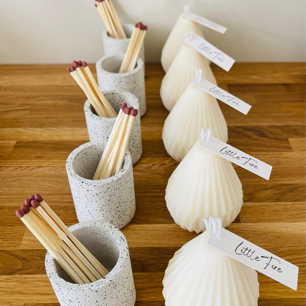 Logo Candle Tags | Custom Swing Tags | Shop Name Tags | Candle Wick ...