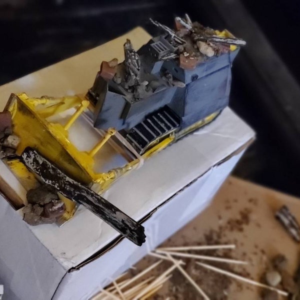 The Killdozer Resin Model - Etsy