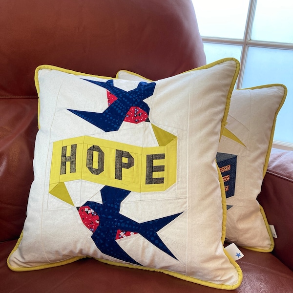 HOPE Tattoo Quilt PDF Pattern - Etsy Canada