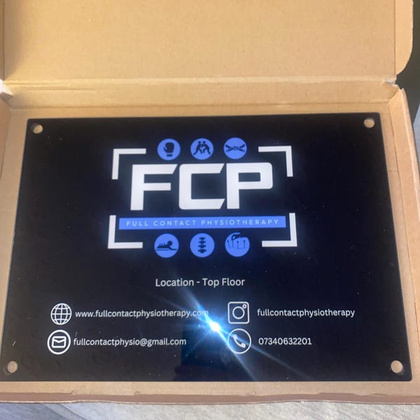 Personalised Scan to Pay Shop Sign for Small Business, Social Media ...