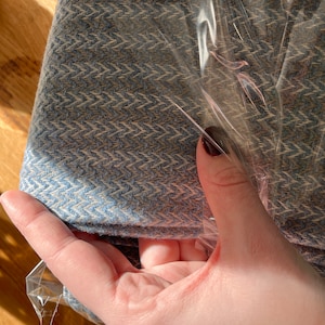 Natural Not Dyed Linen Fabric, QUITE HEAVY Linen, 260 GSM, Softened ...