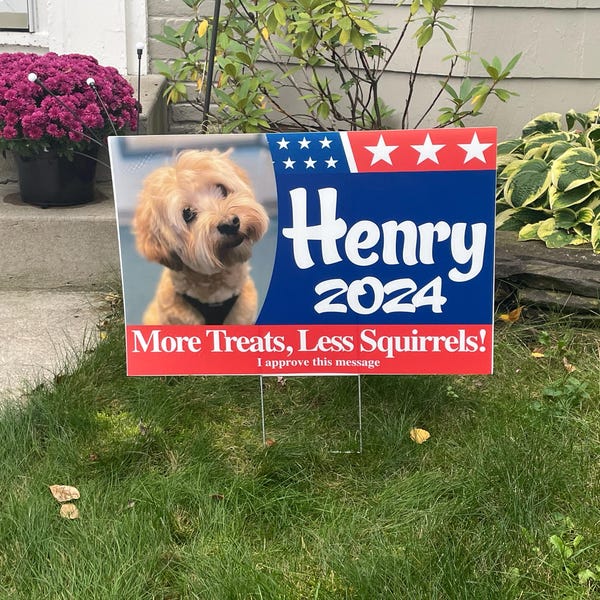 Presidential Funny Humorous Yard Sign - Etsy