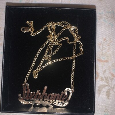 Customized Gold Name Plate Handmade - Etsy