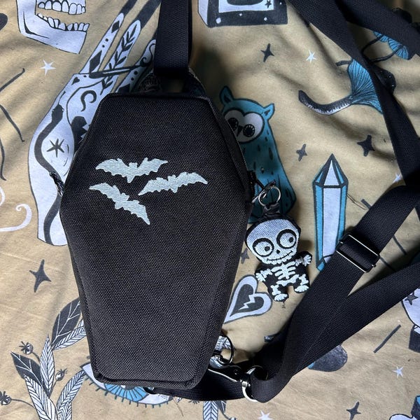 Coffin Handbag Sewing Pattern - Etsy