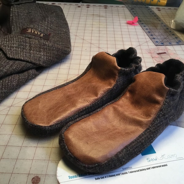 TEEN/ADULT Sprout Shoe PDF Pattern - Etsy