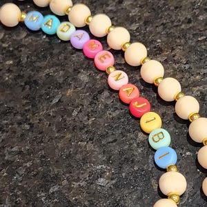 Iridescent Stars Beaded Teacher Lanyard - Etsy