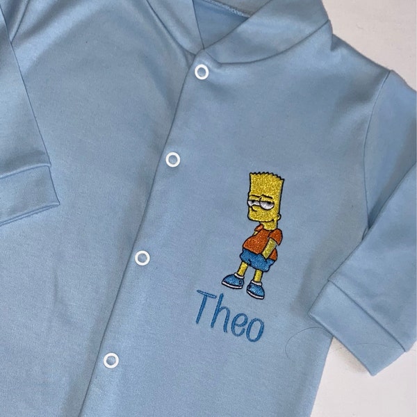 Bart Simpson, the Simpsons Embroidery Design #10 - Etsy