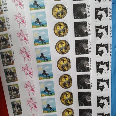 30 Personal Address Label Cartoon Ladybugs bx 470 - Etsy