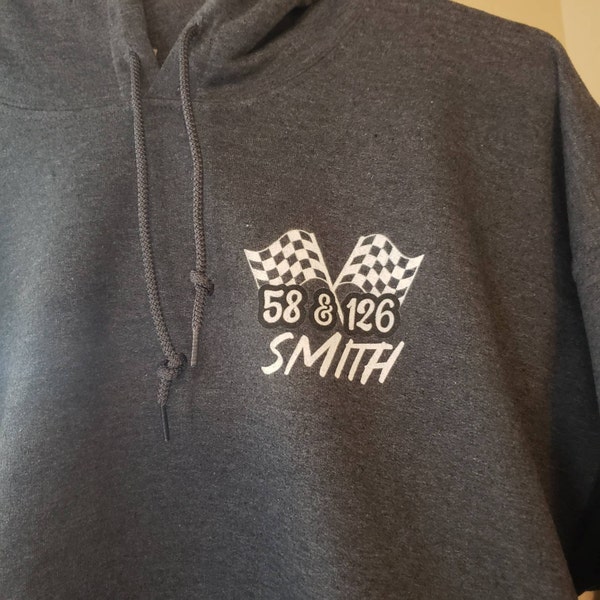 Valentine's Day Race Sweatshirt Personalized Racing Sweatshirt Race Day ...