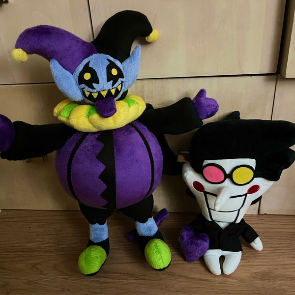 Deltarune Jevil Plush Toy 15,7" (40 Cm) Delta Rune Undertale - Etsy