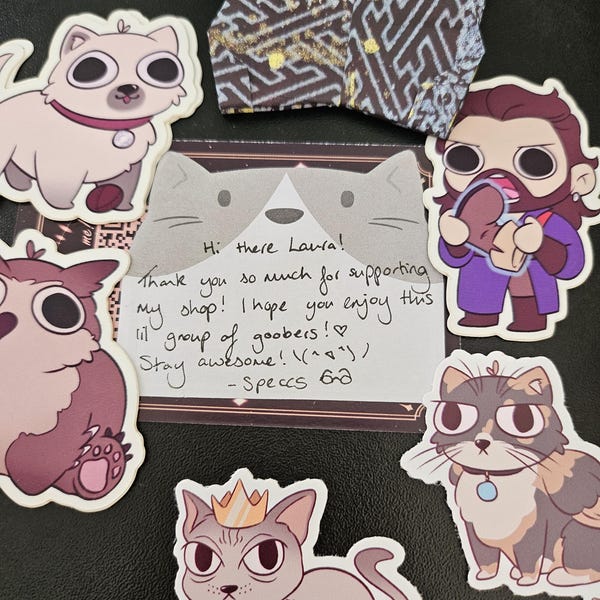Baldur's Gate 3 Goober Character Stickers - Etsy
