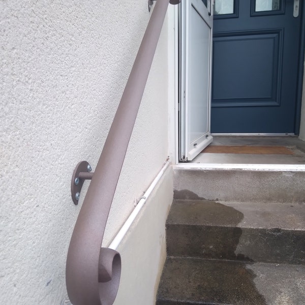 Handcrafted Wrought Iron Handrail – Napoli Model – for Indoor or ...