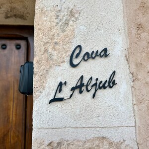 House Name Sign, Outdoor House Name Plaque, Custom Metal Sign, Outdoor ...