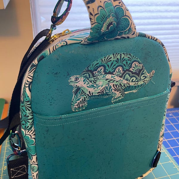 Pebble Sling Bag Sewing Pattern: Convertible Backpack With Video ...