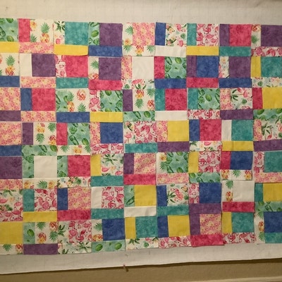 Enigma Fat-quarter Quilt Pattern, Beginning Quilt Pattern, Easy to Sew ...