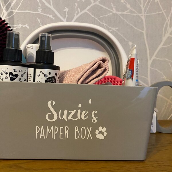 Black Personalised Dog Treat Jar | Puppy Treat Jar | Pet Treat Jar 1.1 ...