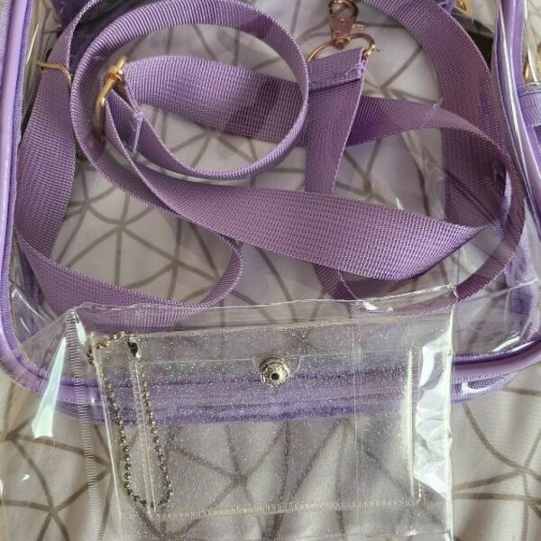 Aesthetic Clear Kpop Concert Bag Stadium Approved Crossbody Shoulder ...