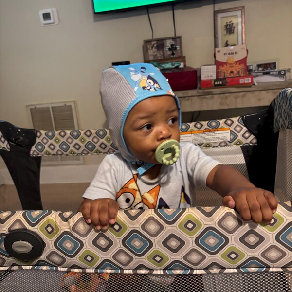 All Mesh Baby Pilot Hat, Giddy Baby Hat, Hat With Ties or Snaps ...