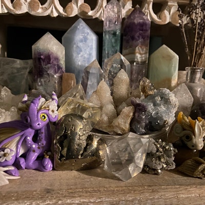 Polymer Clay Dragon DND Dice Holder - Etsy