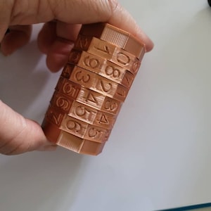 Criptex con clave personalizable Cryptex para regalo, escape rooms ...