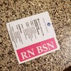 Pink RN BSN Badge Buddy Free Shipping Cute Hot Pink Badge Buddy for ...