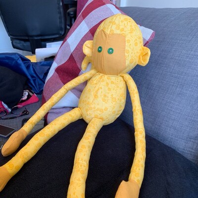 Hugging Monkey PDF Sewing Patterns & Tutorials Stuffed - Etsy