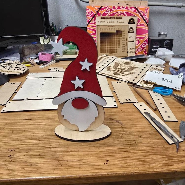 DXF and AI Files for Laser Wooden Key Holder and Mail Organizer ...