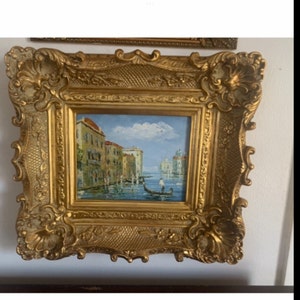 4.25 Gold Fancy Gold Ornate Picture Frame Photo Art Gallery 650G ...
