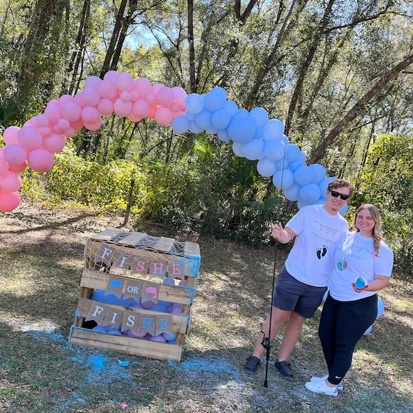 Gender Reveal Fishing Bobber Fisher Gender Reveal Fishing Lures or ...